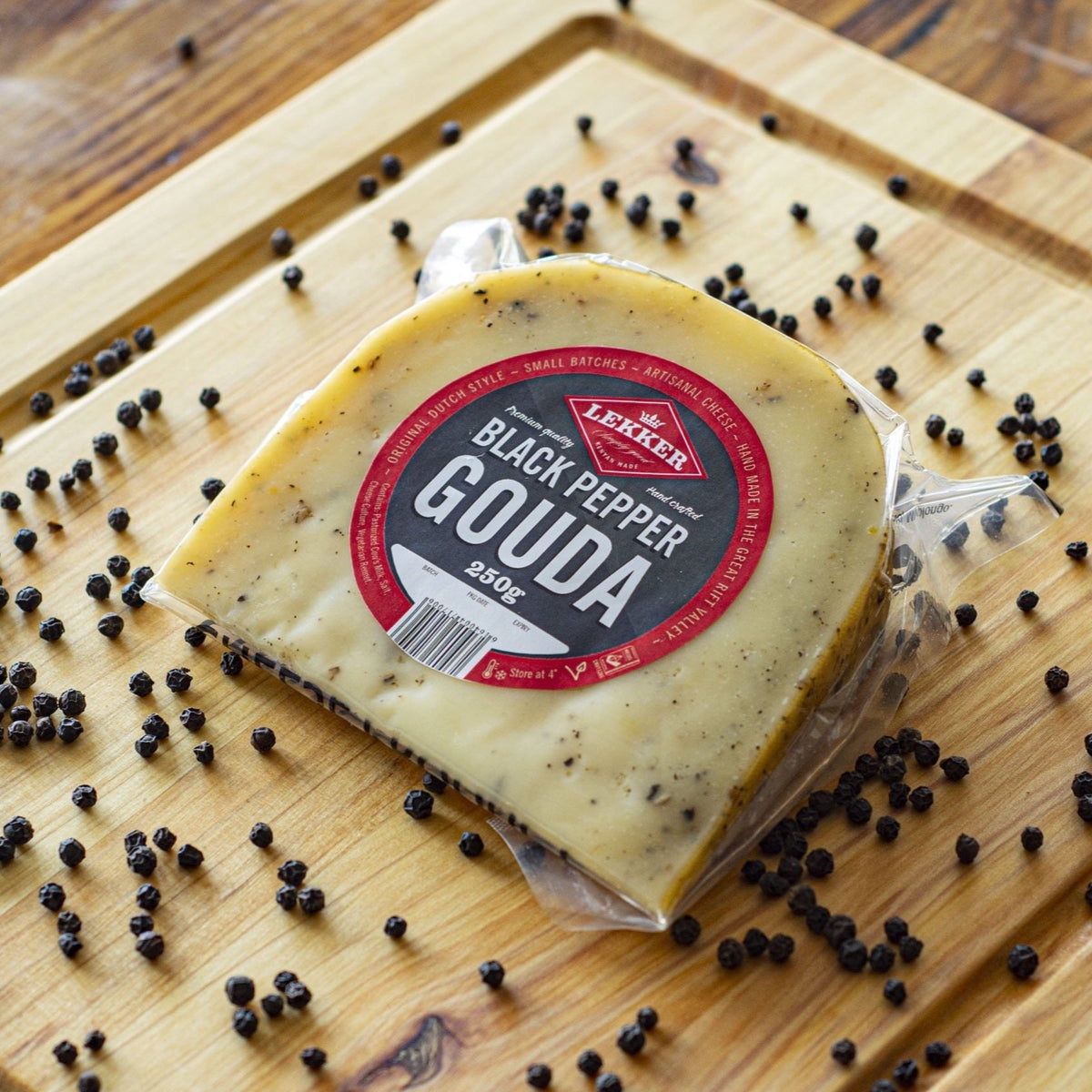 Lekker Black Pepper Gouda